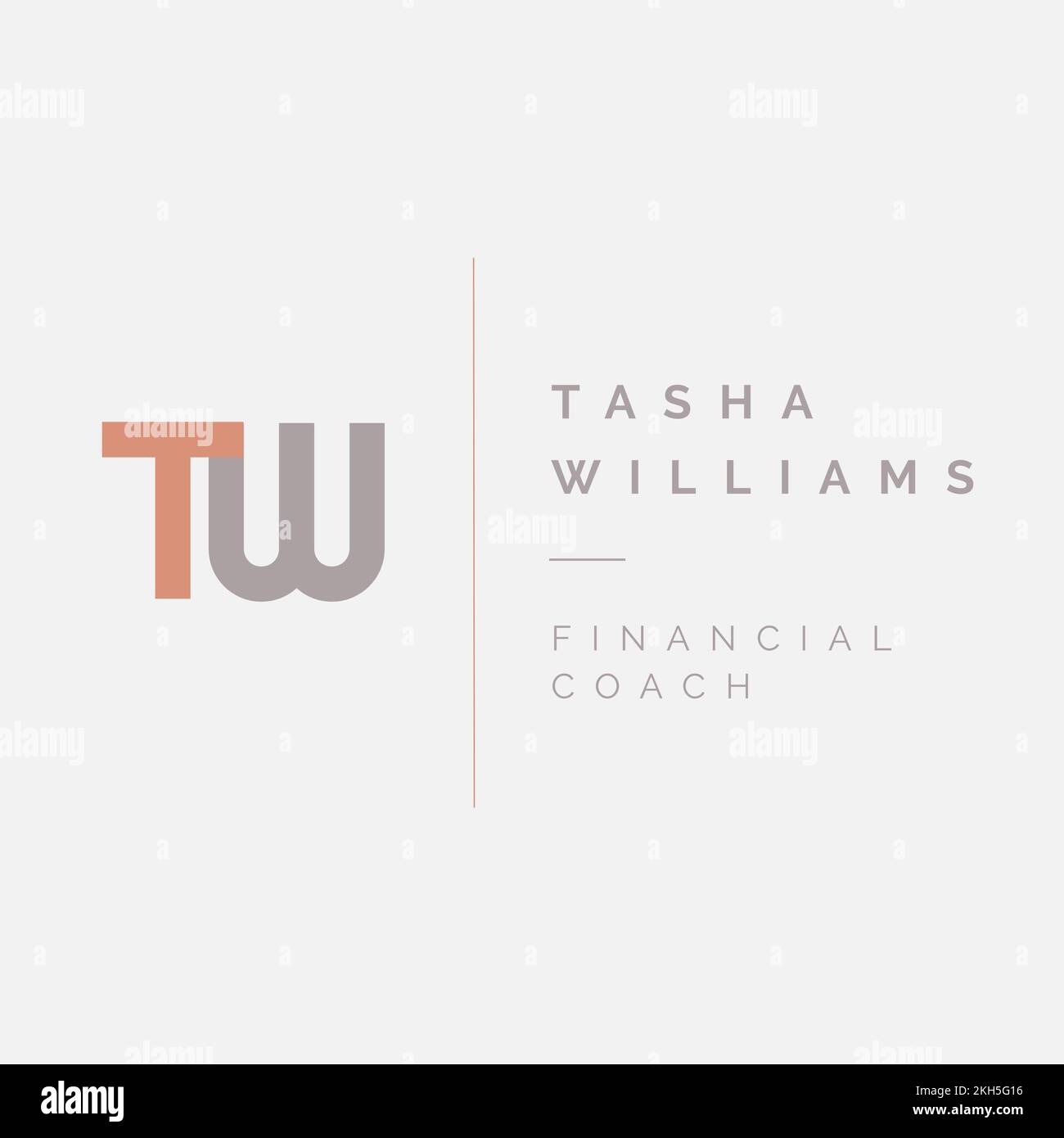 Square image of initials and writings on ecru background Stock Photo ...