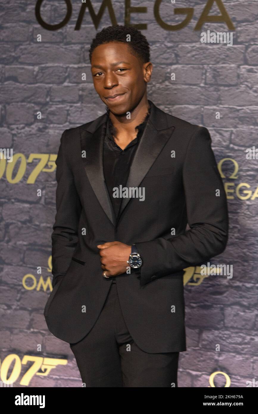 David Jonsson attends a special event hosted by Omega to celebrate 60 ...