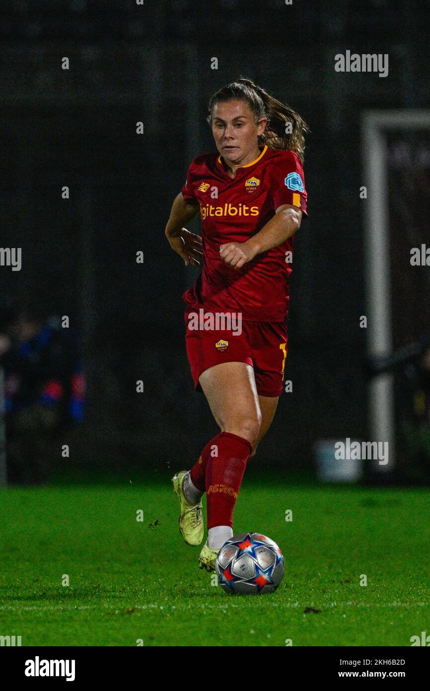 Emilie Haavi (AS Roma Women) during the UEFA Women’s Champions League ...
