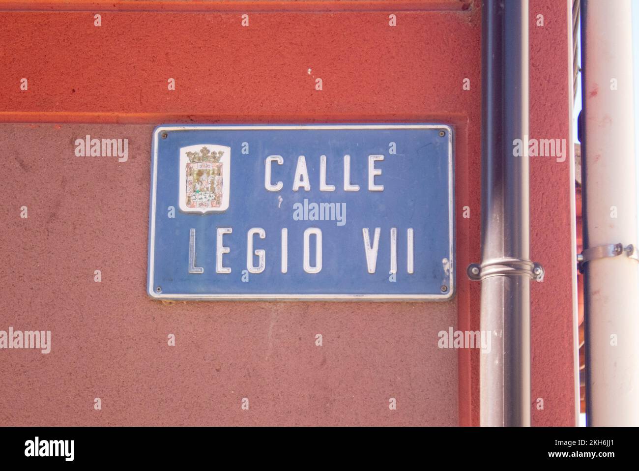 The street named Calle Legio VII in Sahagún is a reminder of the time ...