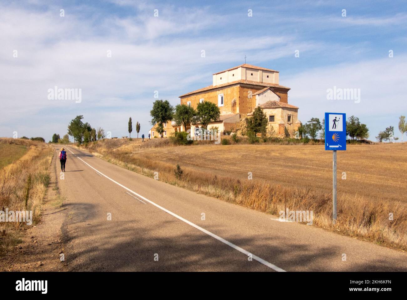 The church Virgen Del Rio and the hermitage Ermita de Nuestra Señora ...
