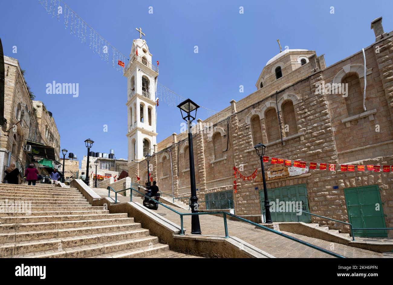 Street in Betlehem Stock Photo - Alamy