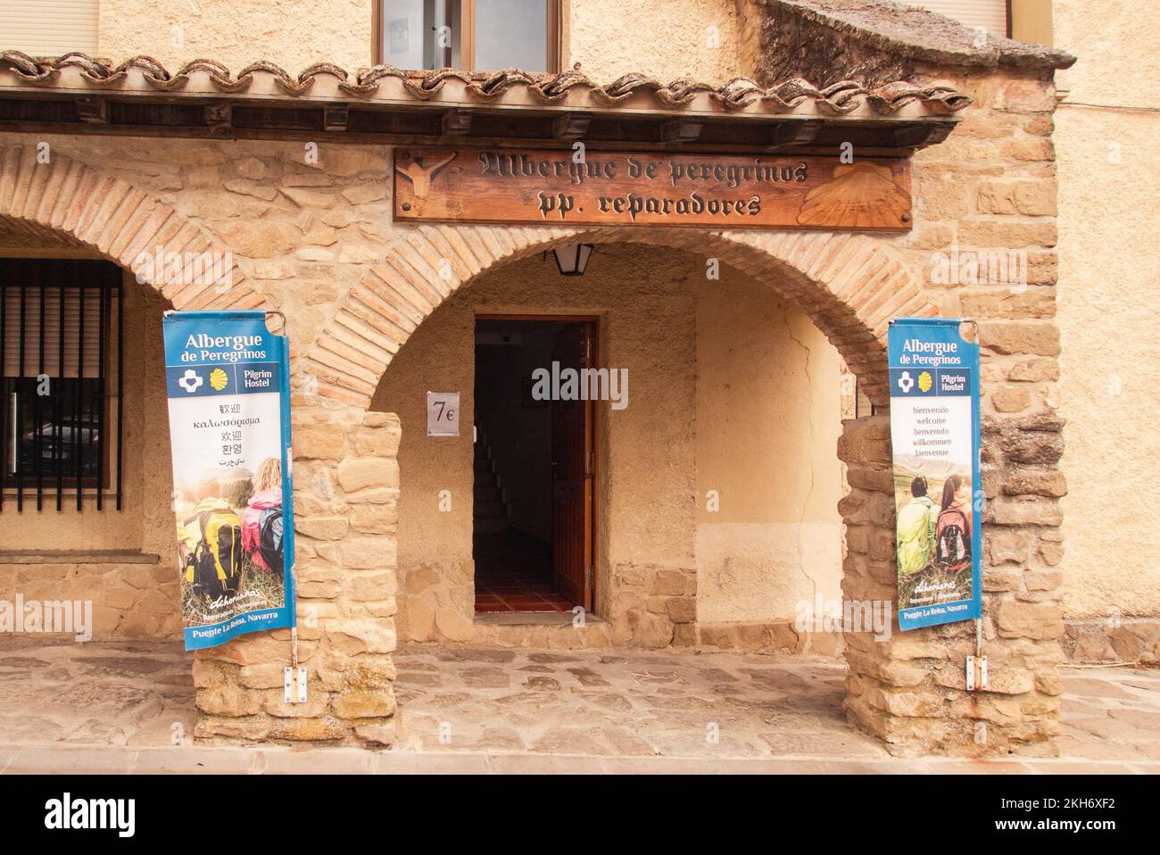 Travelling on a budget: The church-run pilgrim's hostel at Puente la ...