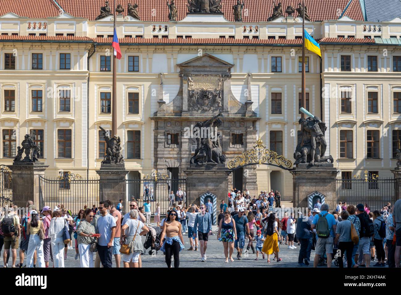 Czech baroque gate hi-res stock photography and images - Alamy