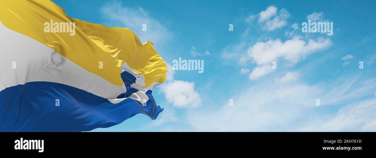 official flag of San Luis Obispo, California untied states of America ...