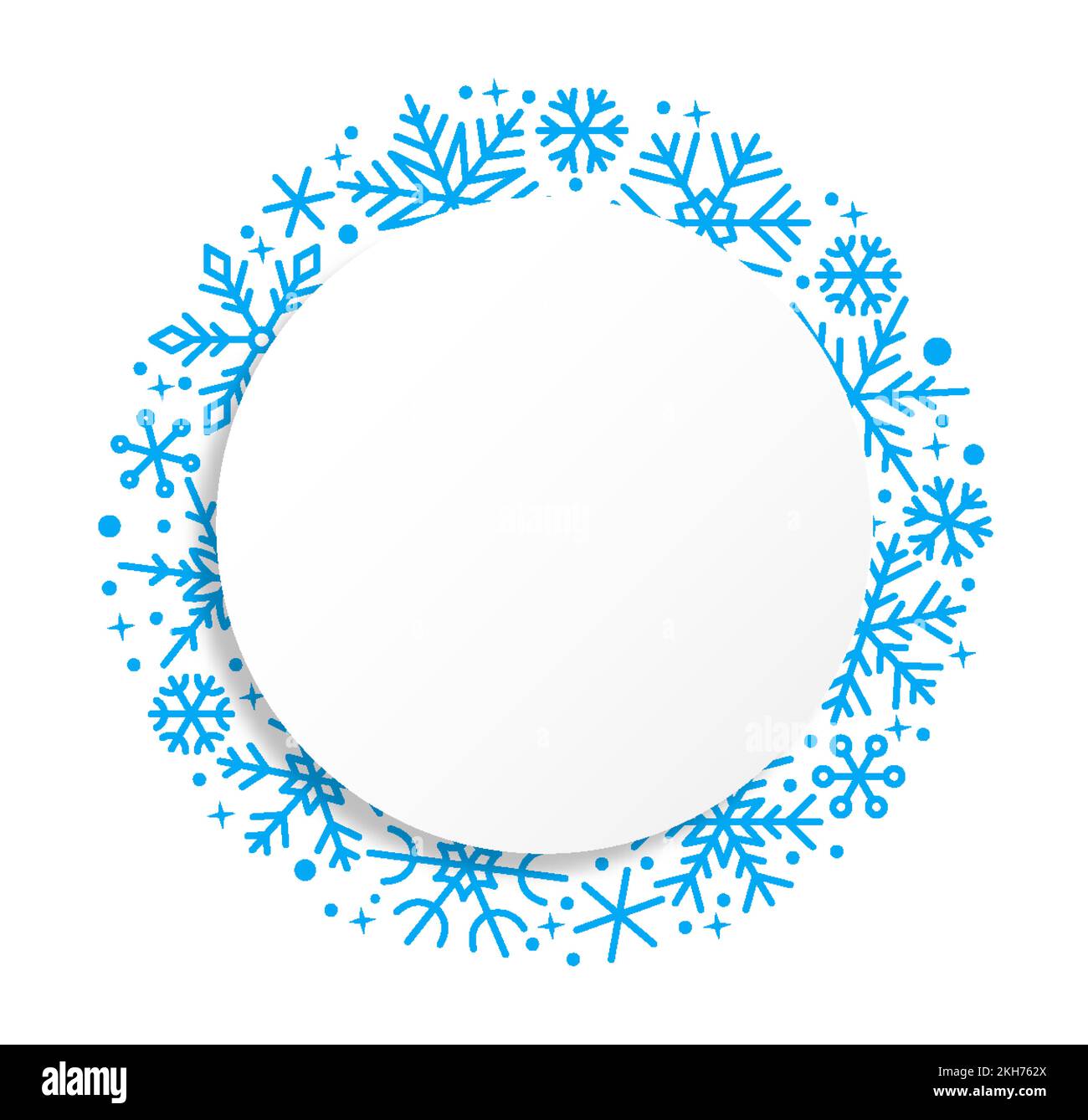 Ice page border hi-res stock photography and images - Alamy