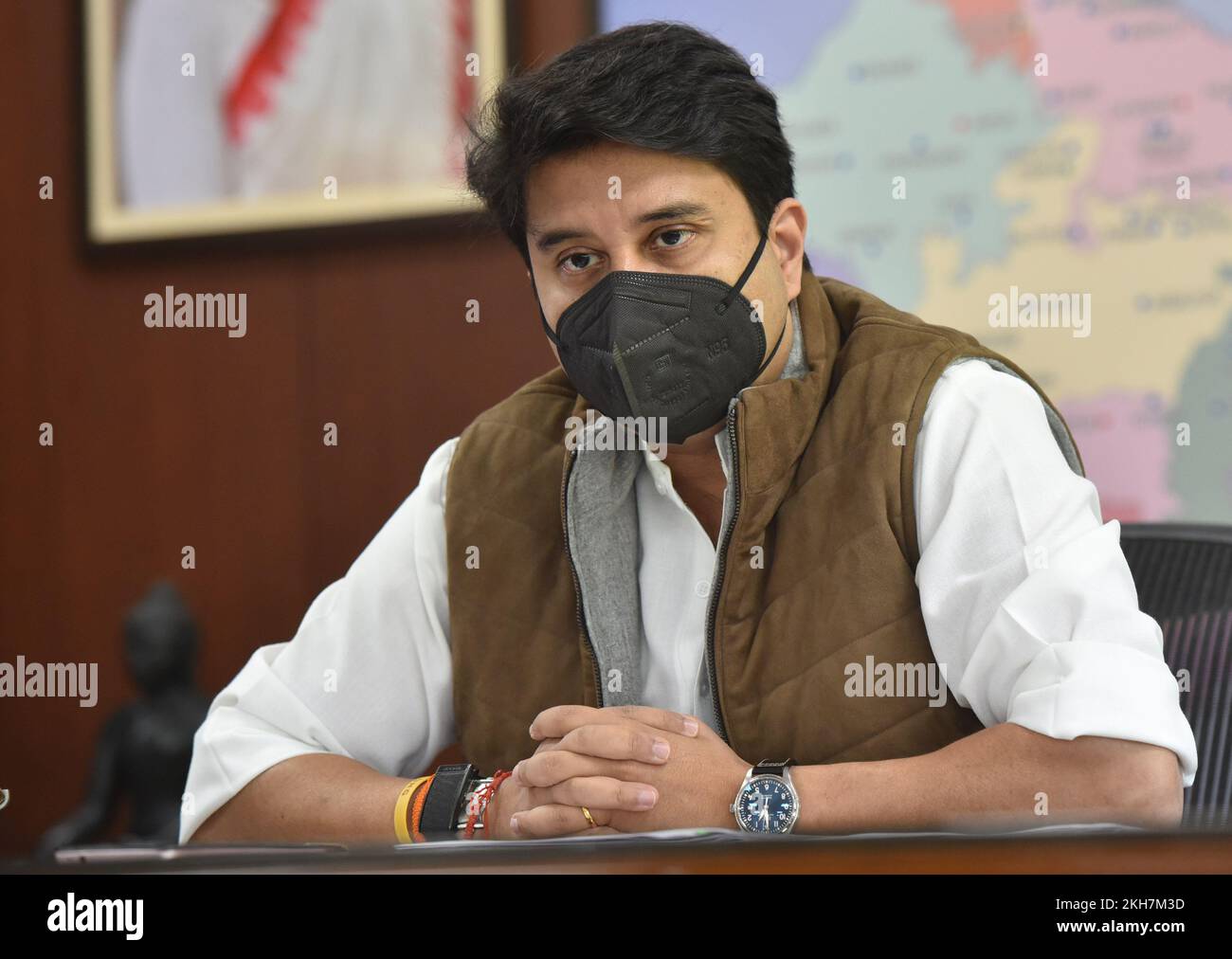 Union minister of civil aviation of india jyotiraditya scindia hi-res ... Union minister of civil aviation of india jyotiraditya scindia hi-res ...