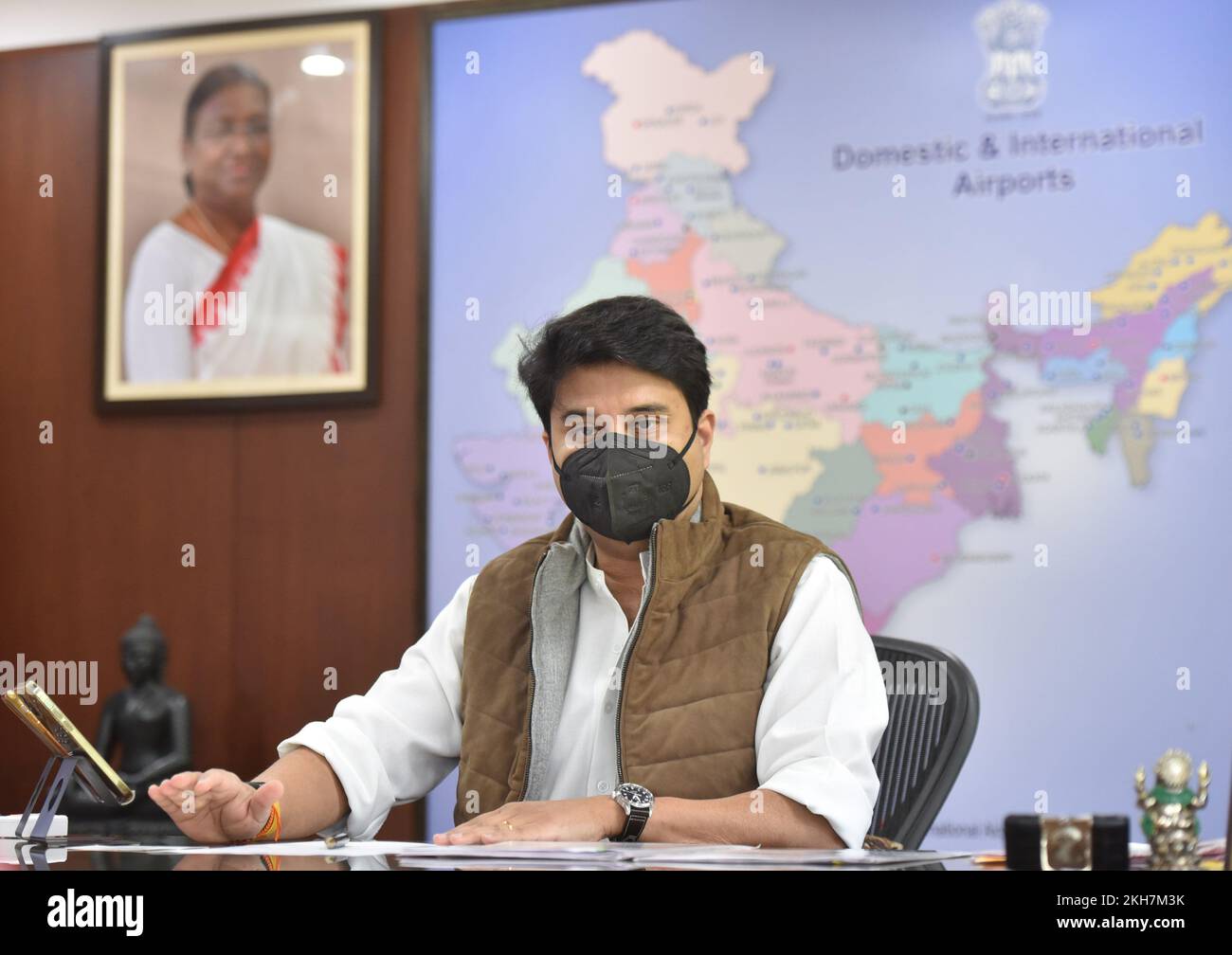 Union minister of civil aviation of india jyotiraditya scindia hi-res ... Union minister of civil aviation of india jyotiraditya scindia hi-res ...