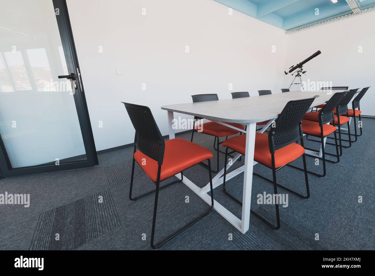 Photo of a modern office where programming, digital marketing and web ...