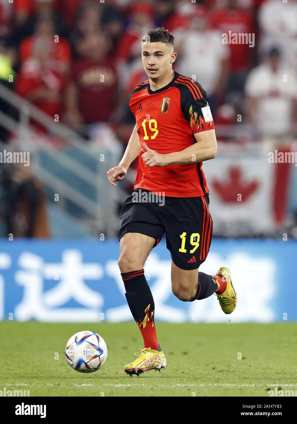 Al-Rayyan, Qatar. 23rd Nov, 2022. AL-RAYYAN - Leander Dendoncker of ...