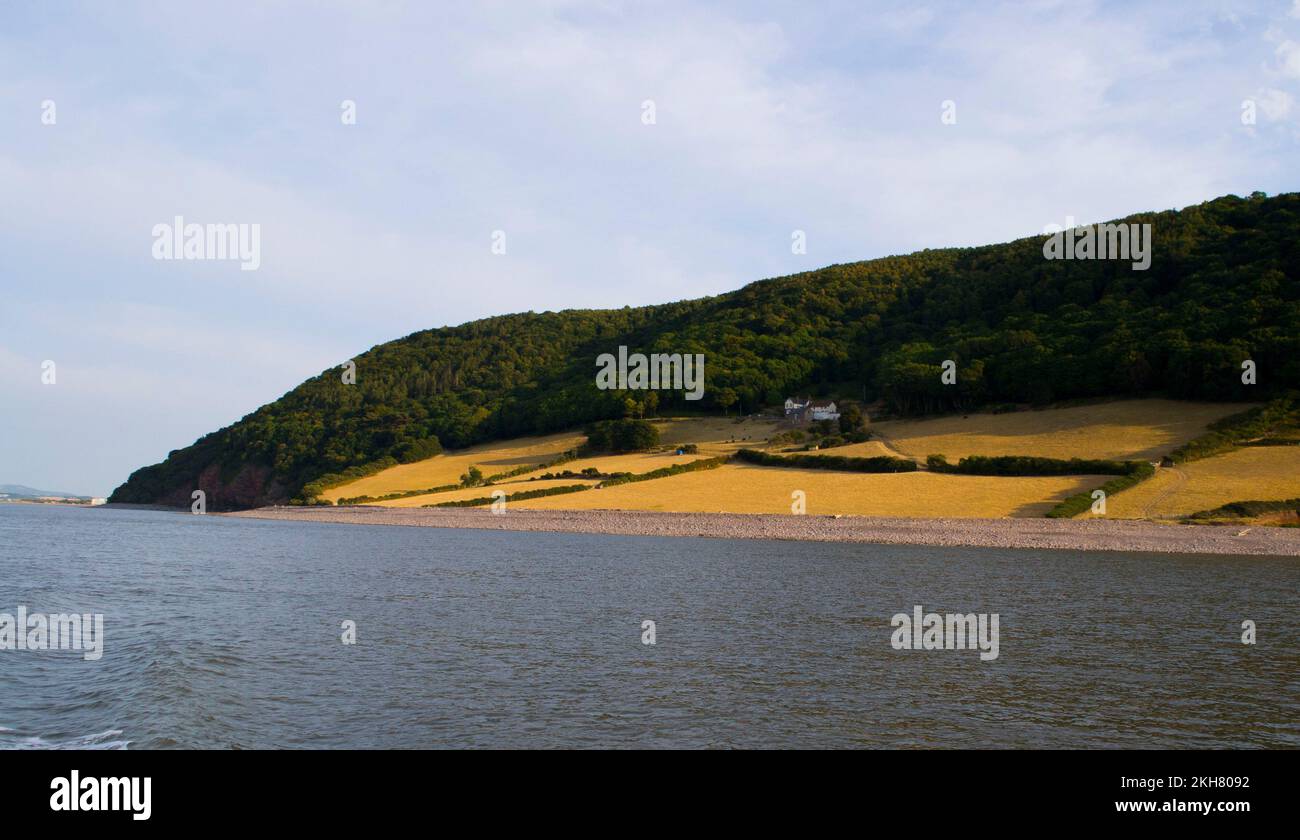 North Somerset coast, west of Minehead Stock Photo - Alamy