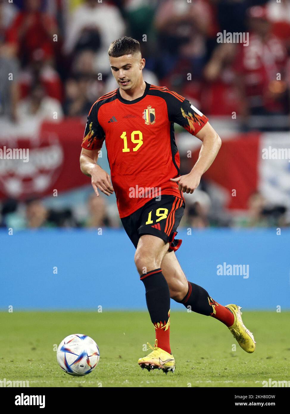 Al-Rayyan, Qatar. 23rd Nov, 2022. AL-RAYYAN - Leander Dendoncker of ...