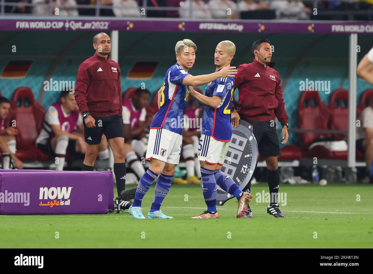 Al Rayyan, Qatar, November 23, 2022. Al Rayyan, Qatar. 23rd Nov, 2022 ...