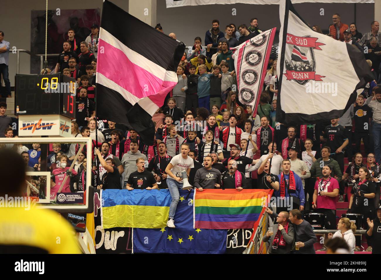Bonn, Germany. 23rd Nov, 2022. Basketball Champions League, group B ...