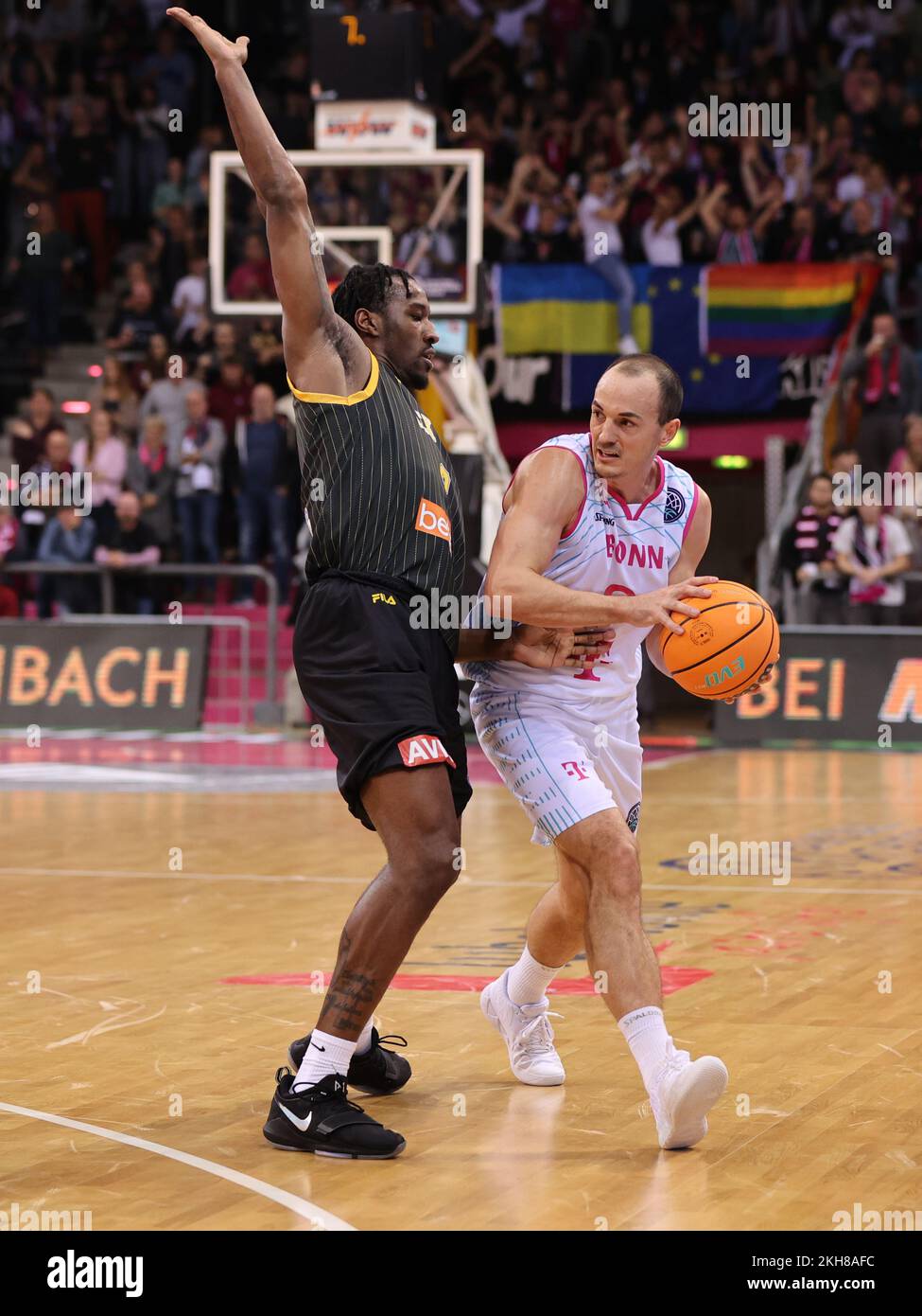 Bonn, Germany. 23rd Nov, 2022. Basketball Champions League, group B ...