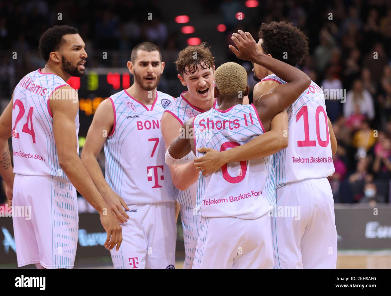 Bonn, Germany. 23rd Nov, 2022. Basketball Champions League, group B ...
