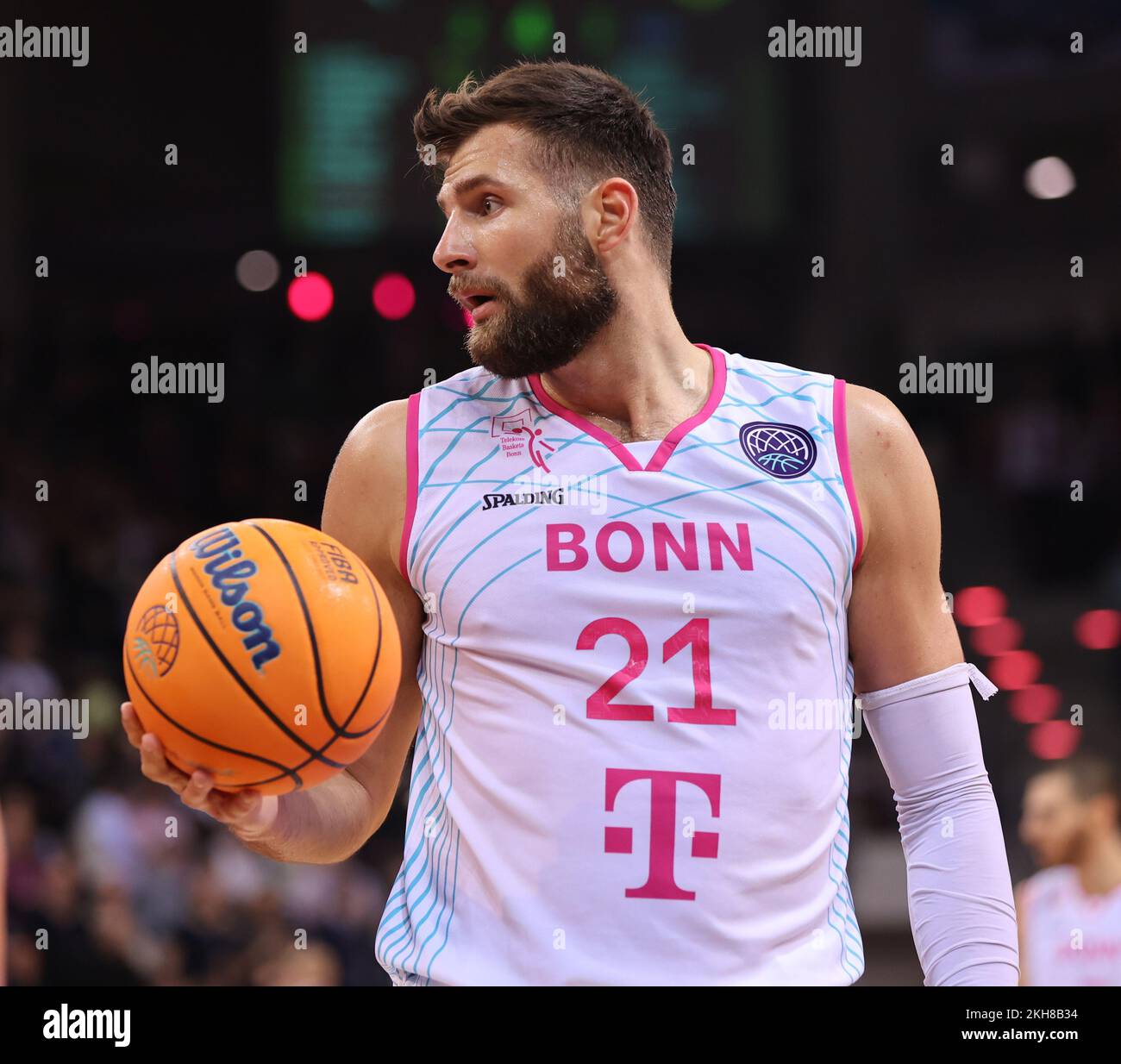 Bonn, Germany. 23rd Nov, 2022. Basketball Champions League, group B ...