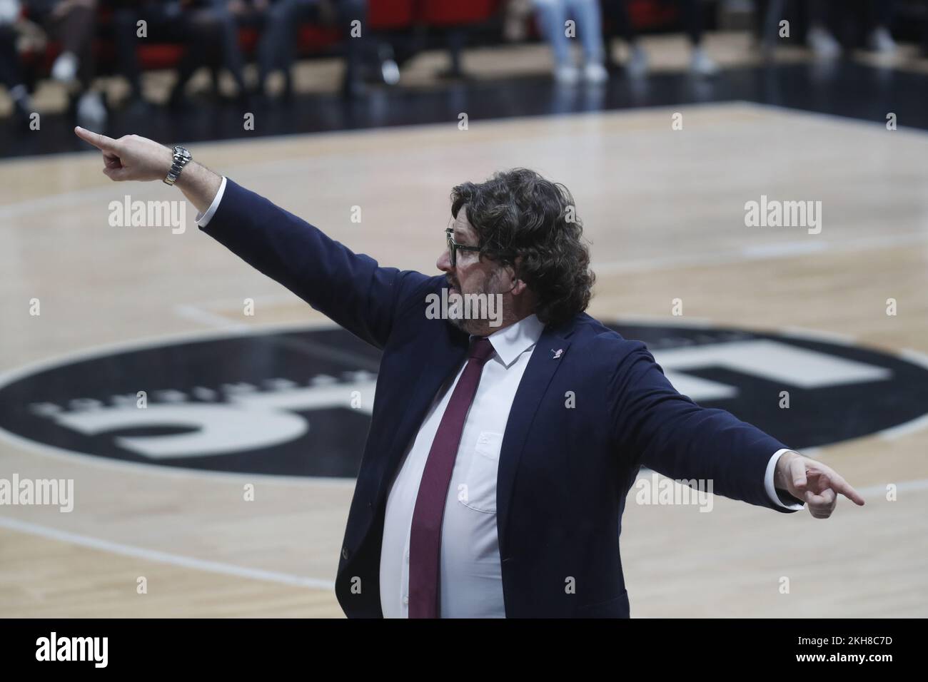 Andrea Trinchieri coach of Bayern Munich during the Turkish Airlines ...
