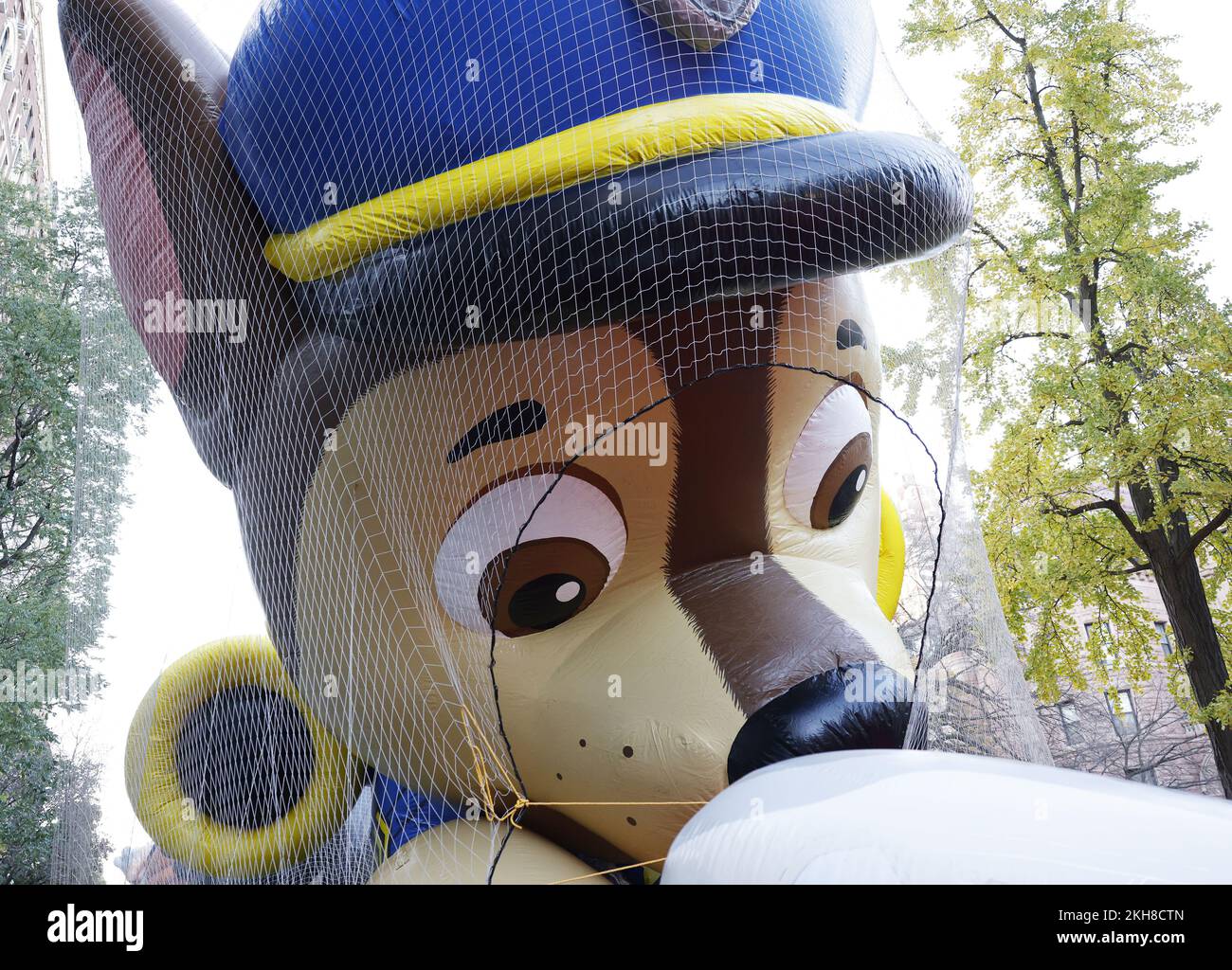 New York, United States. 23rd Nov, 2022. The Paw Patrol balloon is ...