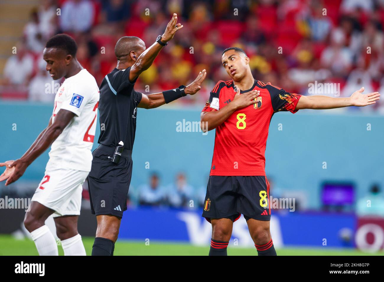 23.11.2022, Doha , football, FIFA World Cup 2022, Belgium vs Canada ...