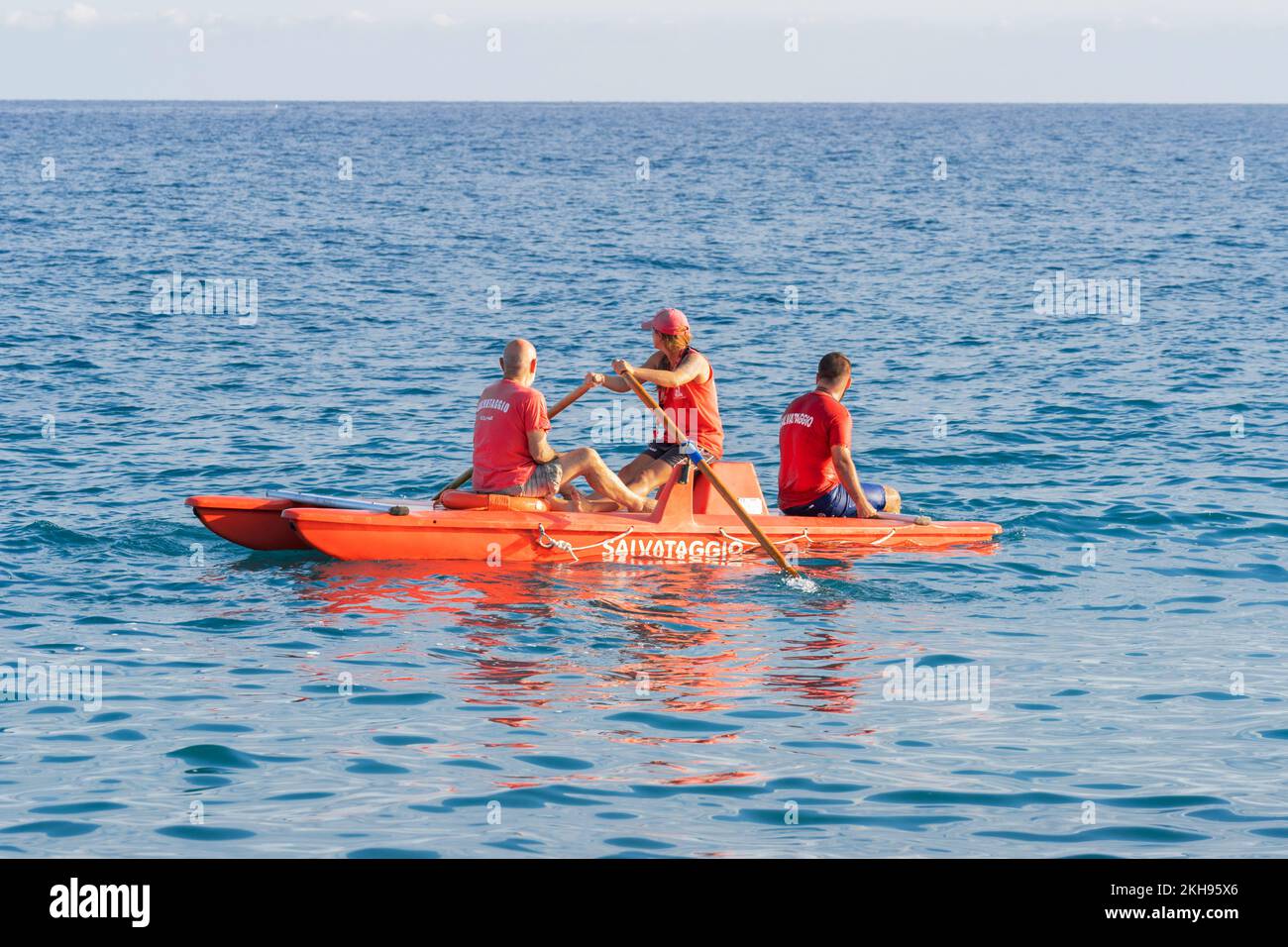 Italy woman lifeguard hi-res stock photography and images - Alamy