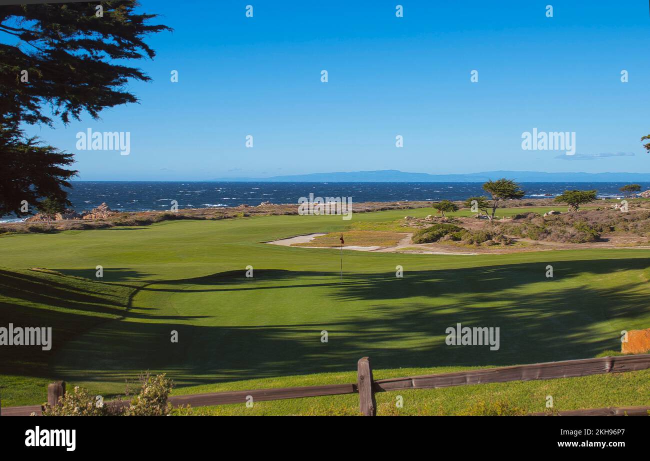 Pebble Beach, Monterey Peninsula, California, USA - 12th November, 2022 ...