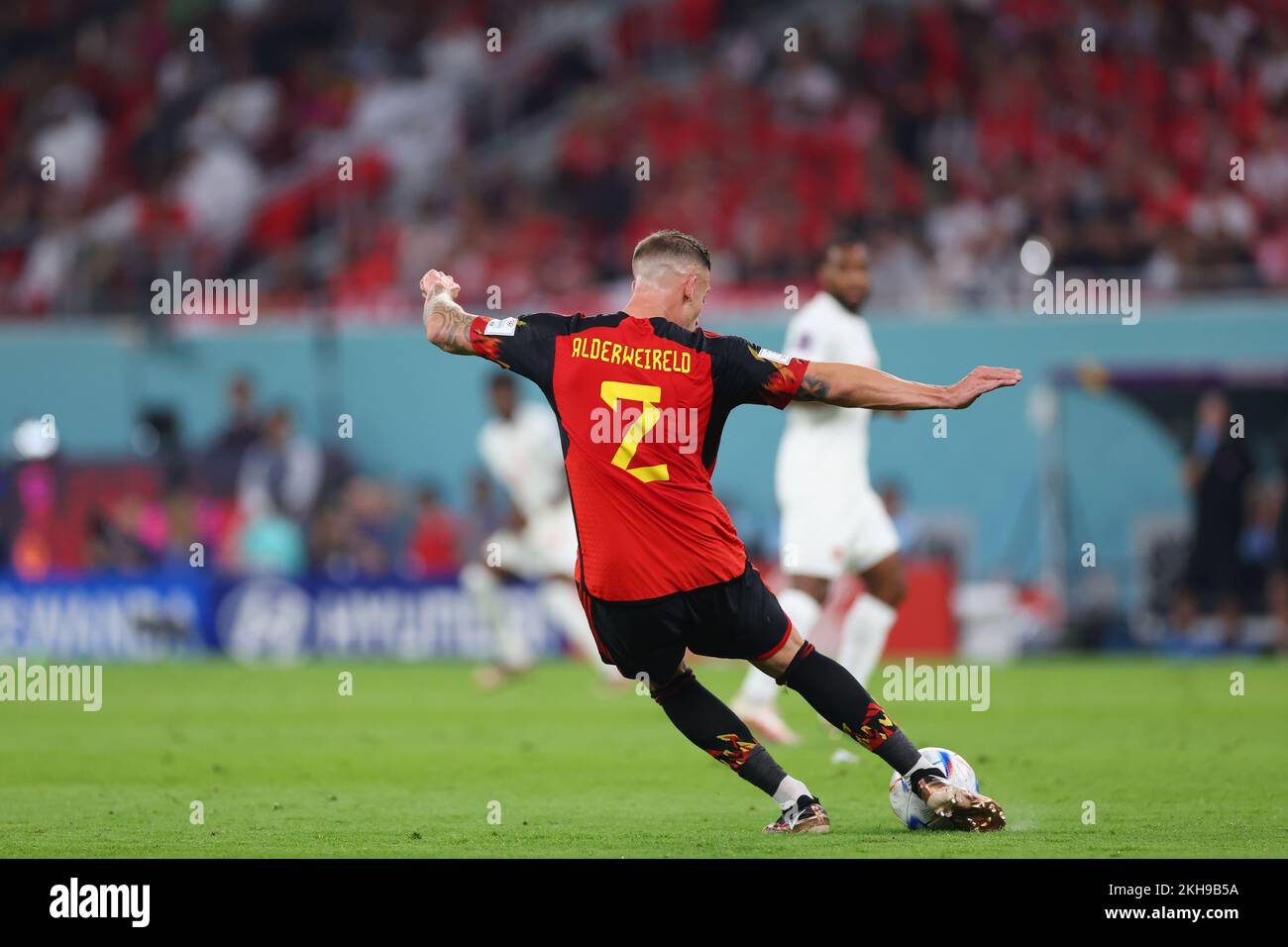 Al Rayyan, Qatar. 23rd Nov, 2022. Toby Alderweireld (BEL) Football ...