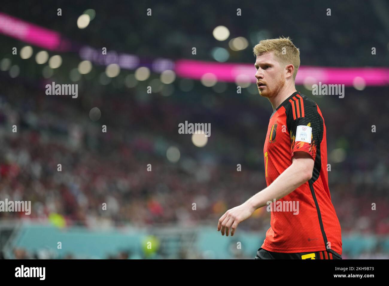 Al Rayyan, Qatar. 23rd Nov, 2022. Kevin De Bruyne (BEL) Football/Soccer ...