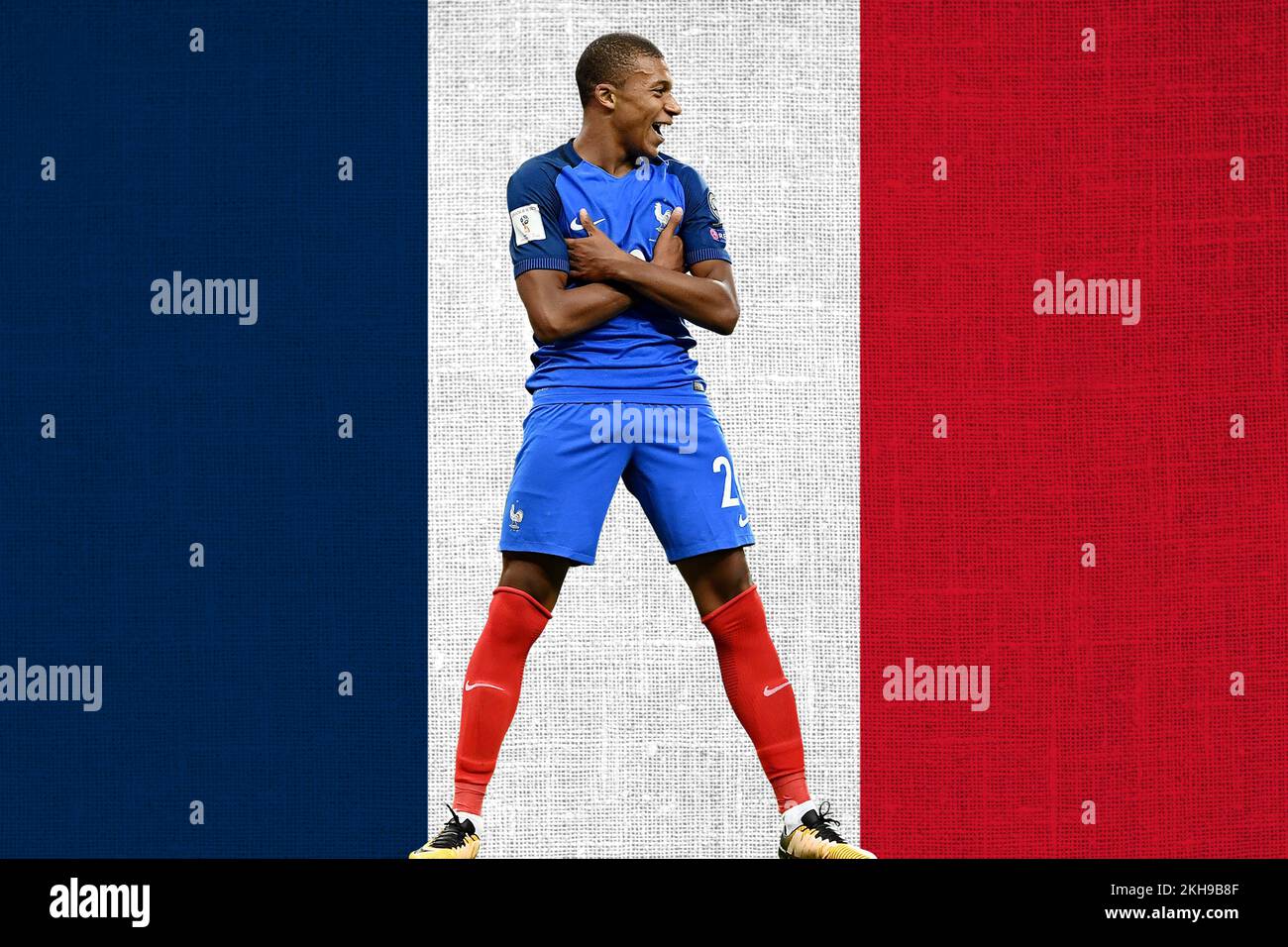 Kylian mbappe lottin portrait hi-res stock photography and images - Alamy