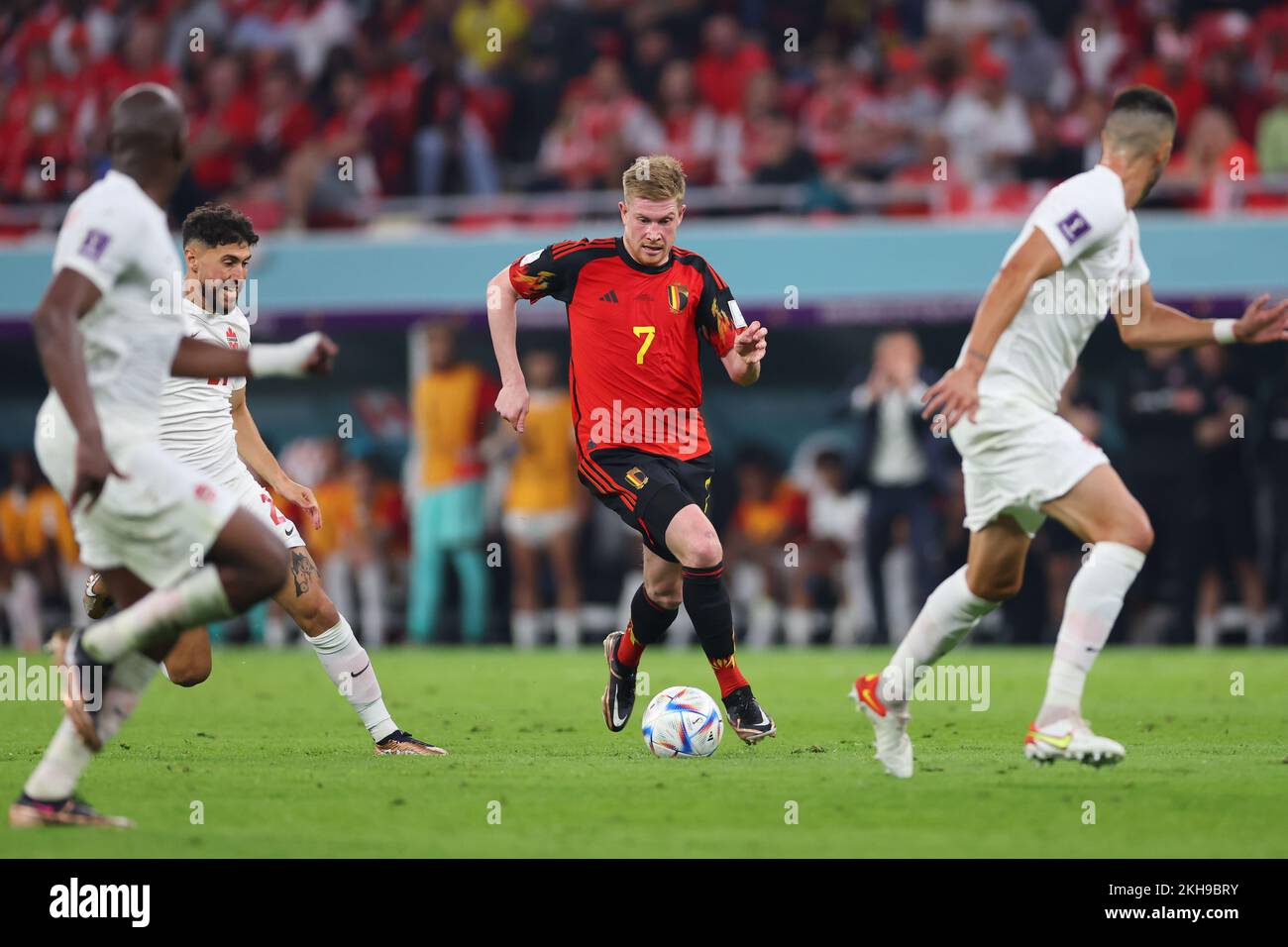 Al Rayyan, Qatar. 23rd Nov, 2022. Kevin De Bruyne (BEL) Football/Soccer ...