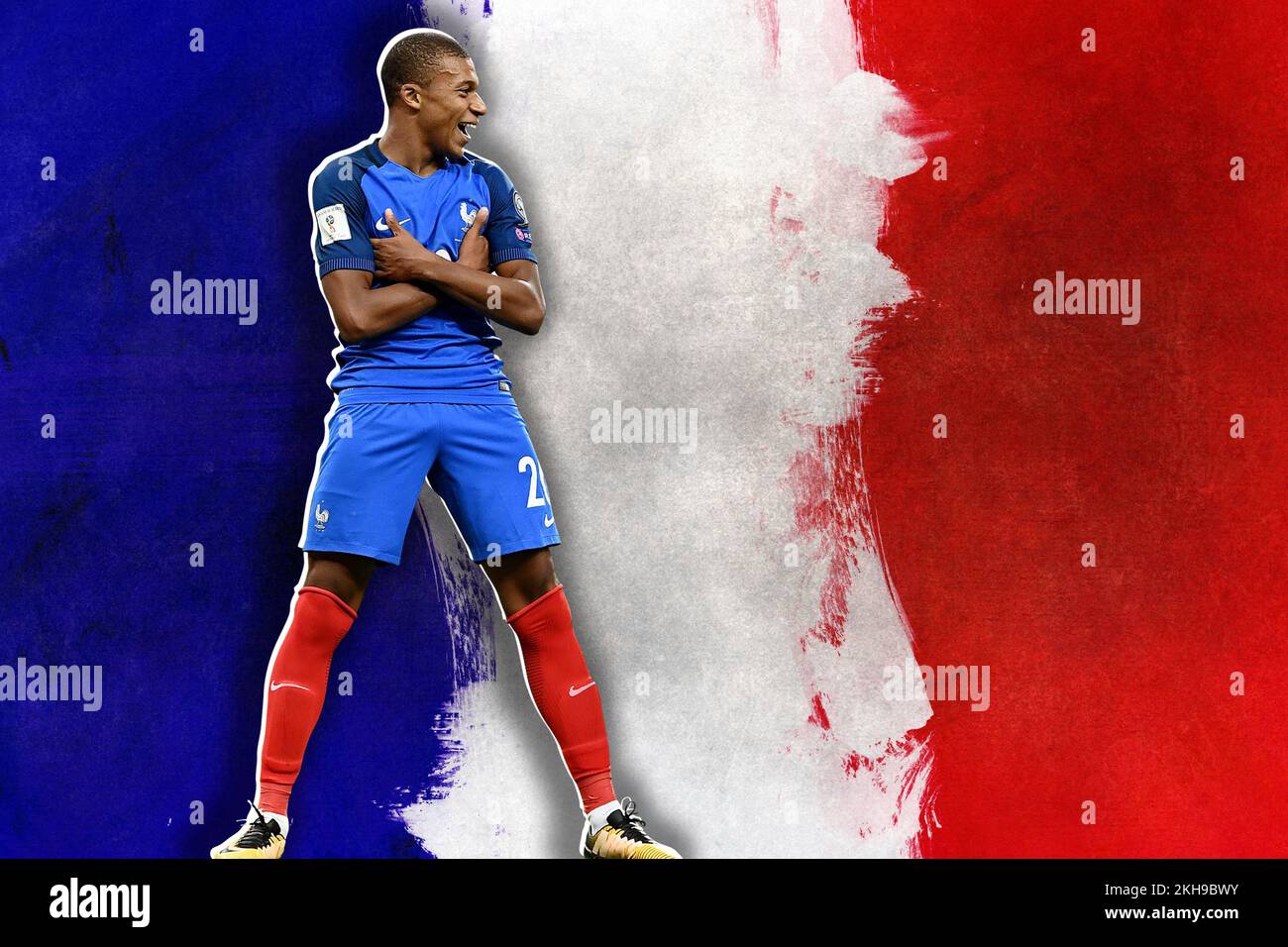 Kylian mbappe france world cup hi-res stock photography and images - Alamy