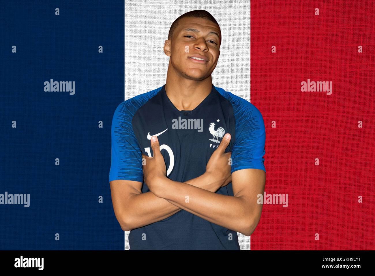 Kylian mbappe lottin portrait hi-res stock photography and images - Alamy