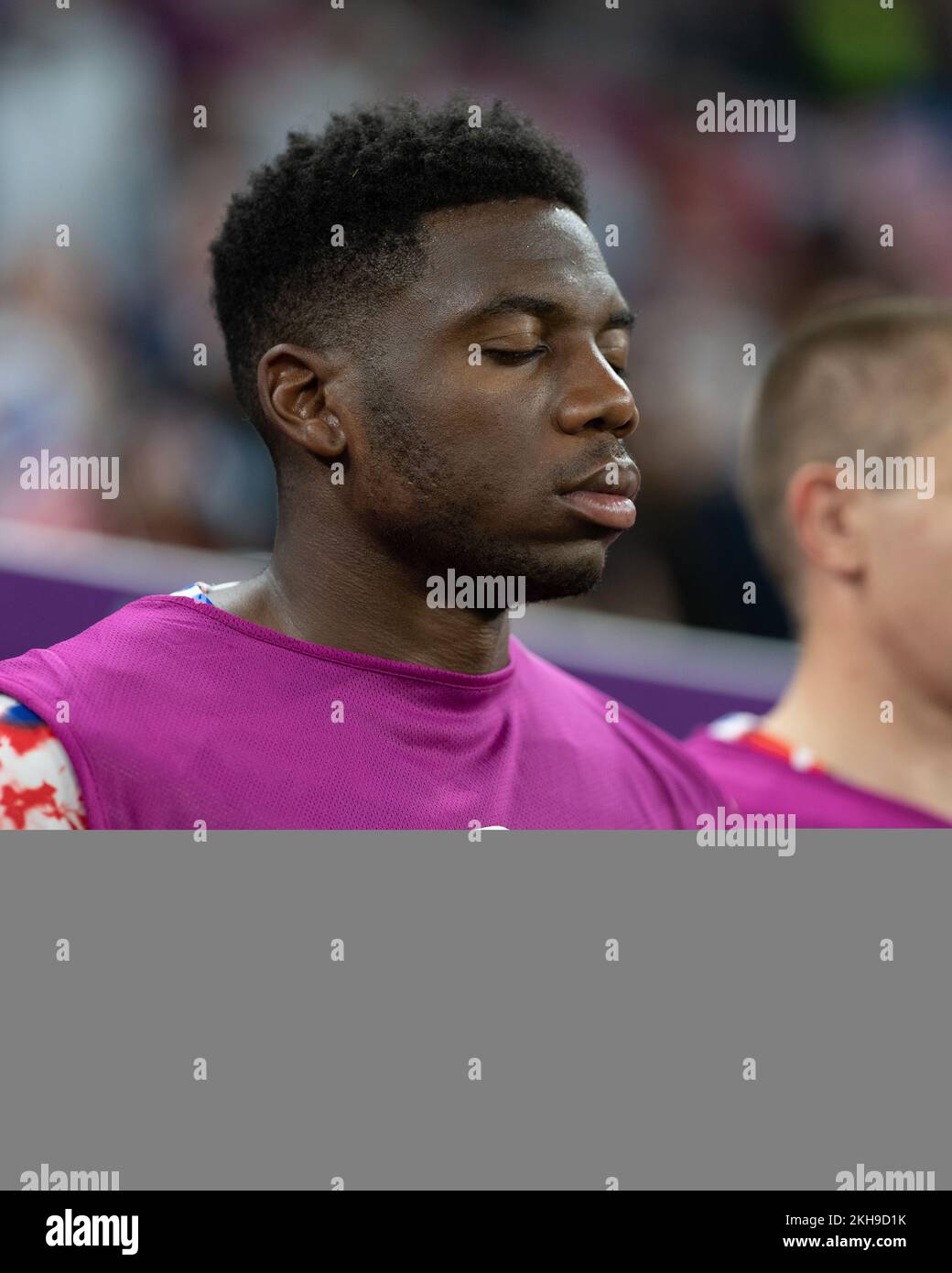 AL RAYYAN, QATAR - NOVEMBER 21: USA goalkeeper Sean Johnson at the ...