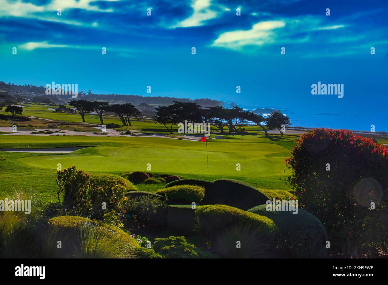Pebble Beach, Monterey Peninsula, California, USA - 12th November, 2022 ...