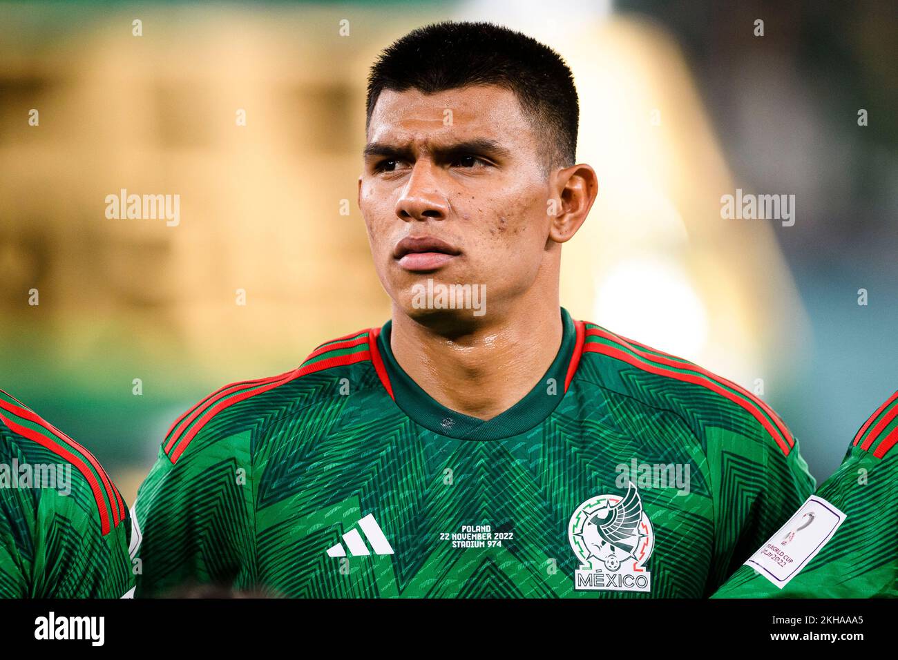 November 22, 2022, doha, qatar: Estadio 974 Portrait of Mexico's Jesus ...