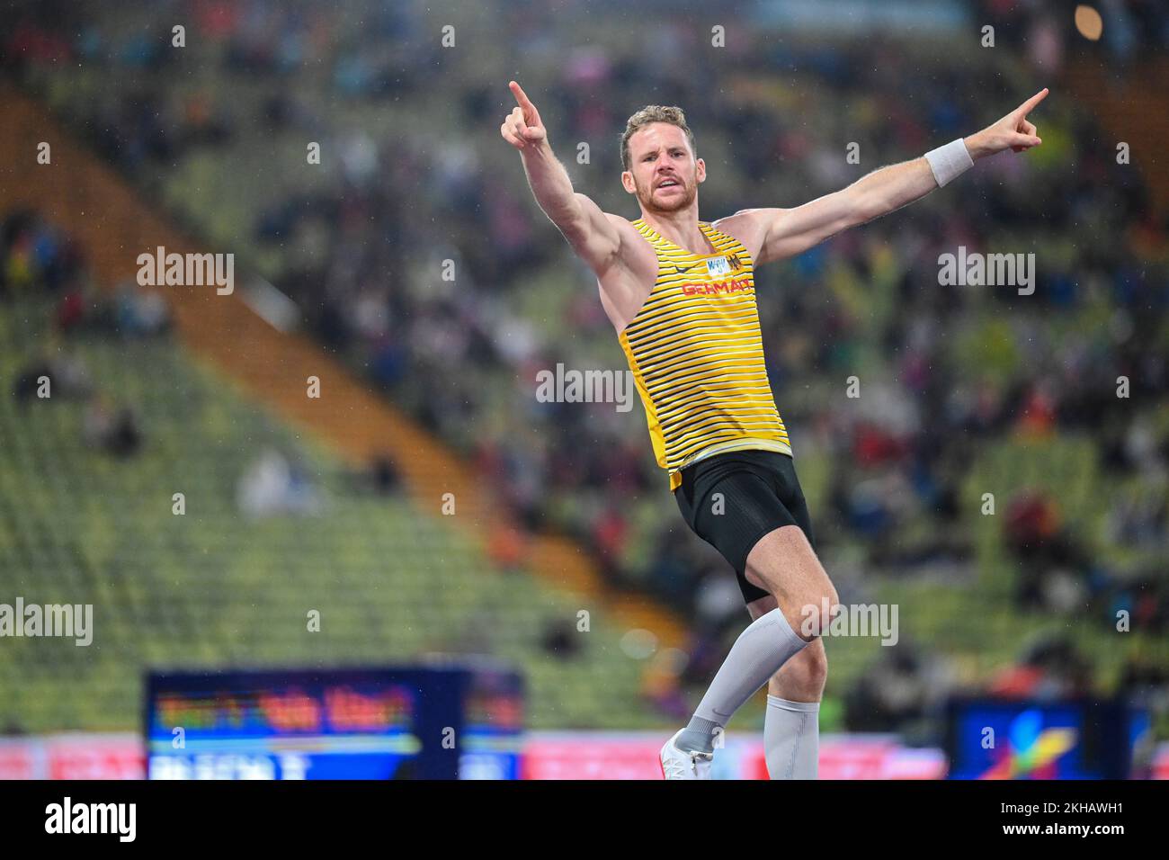 Torben Blech (Germany). Pole Vault Men. European Championships Munich ...