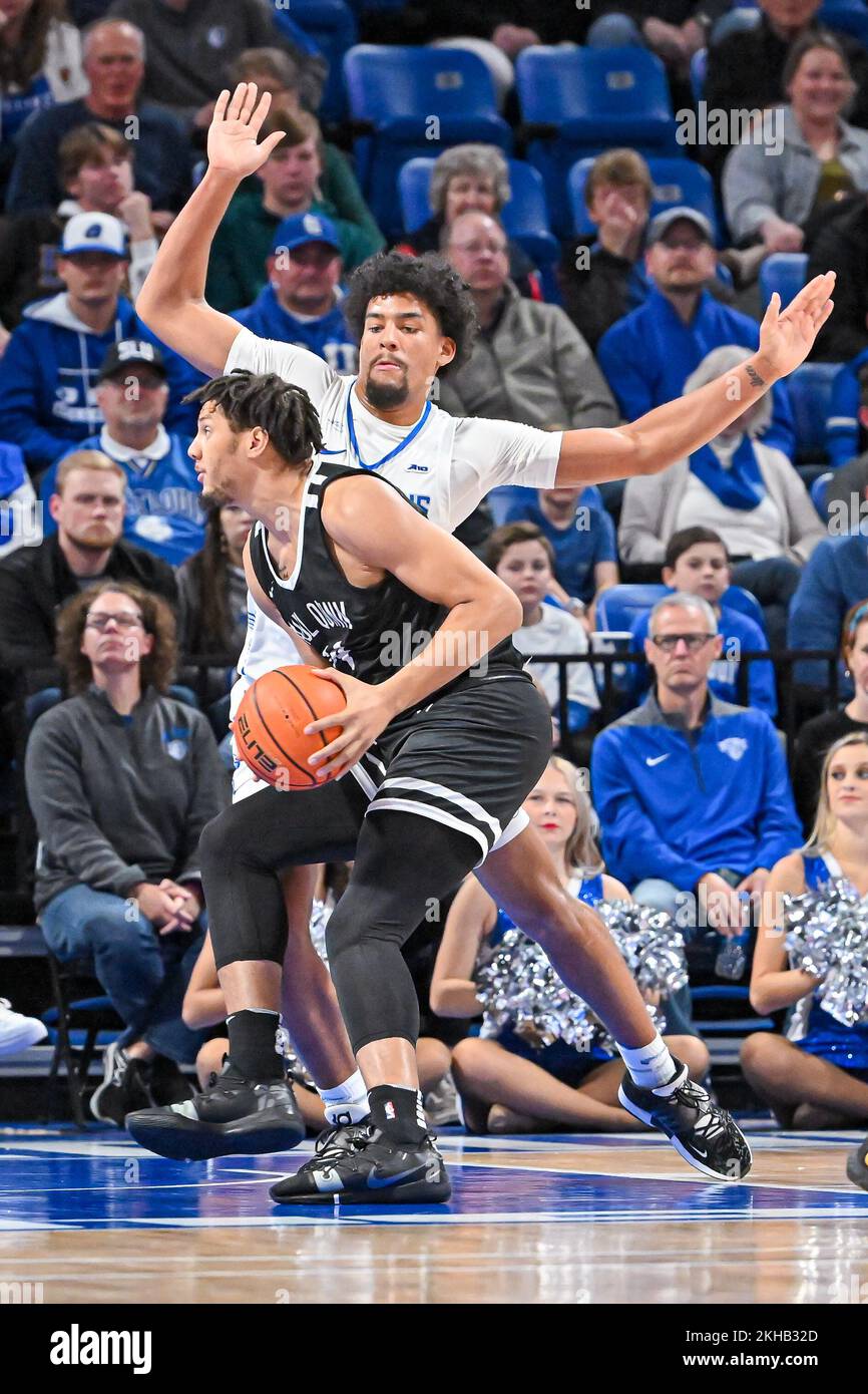 NOVEMBER 23, 2022: Saint Louis Billikens forward Jake Forrester (10 ...