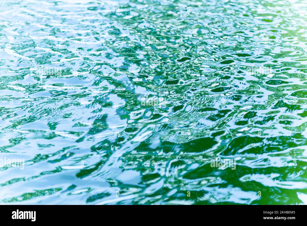 Water wave reflection use for background Stock Photo - Alamy