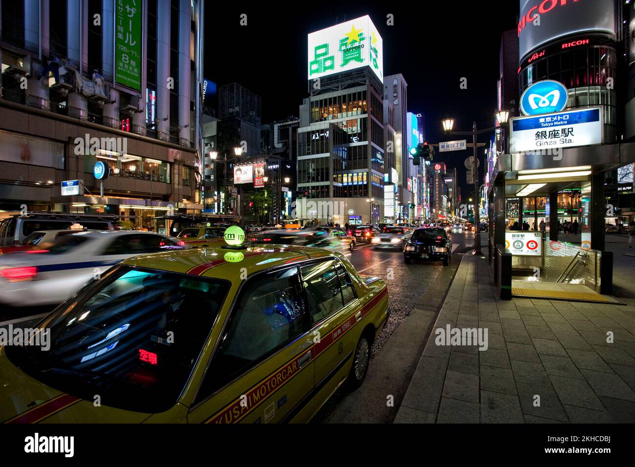 Subway train suburban Tokyo Japan Stock Photo - Alamy