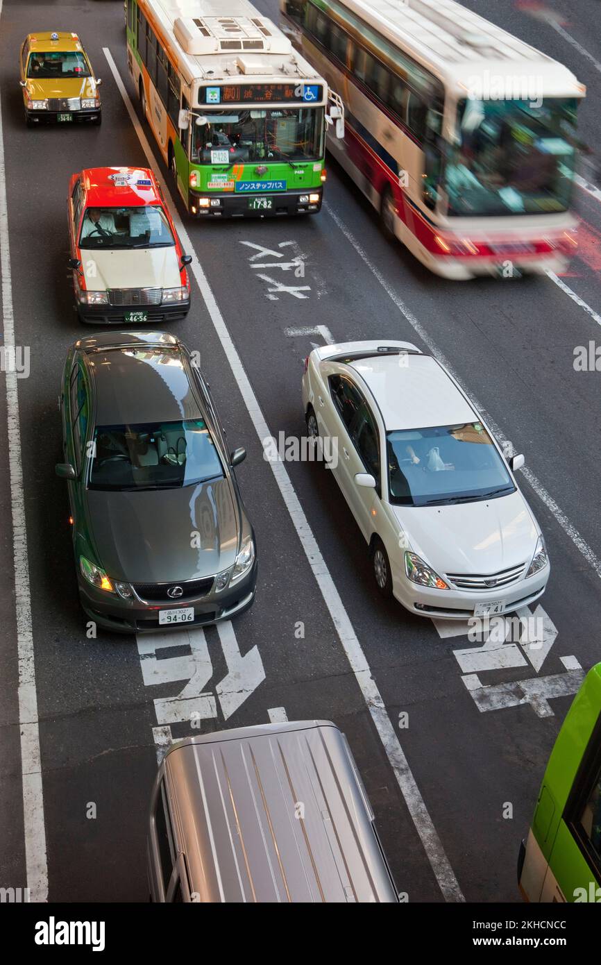 Tokyo traffic jam hi-res stock photography and images - Alamy