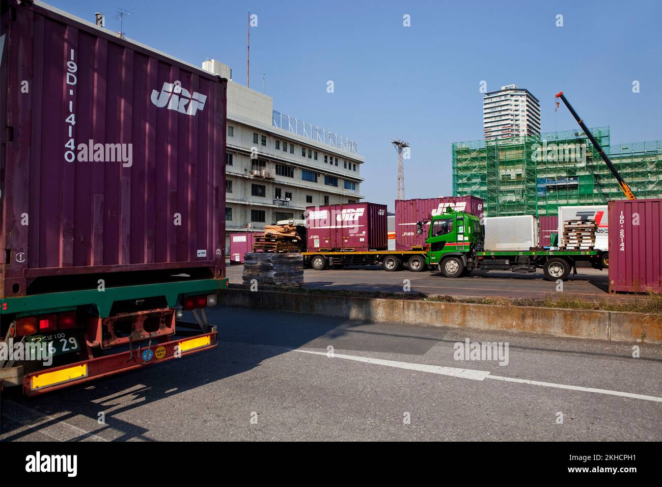 Rail trucks hi-res stock photography and images - Alamy