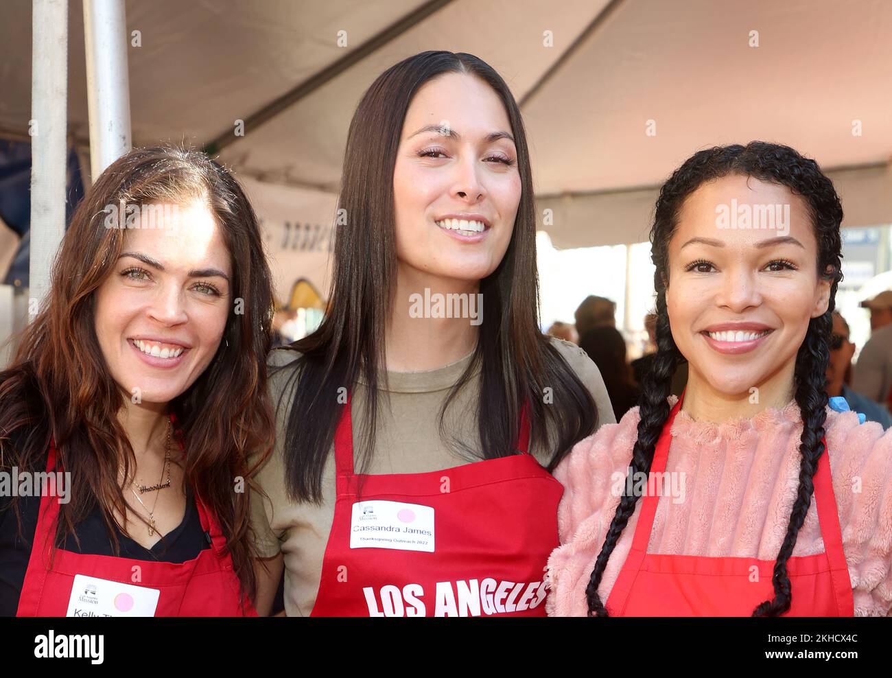 Los Angeles, Ca. 23rd Nov, 2022. Kelly Thiebaud, Cassandra James, Brook ...