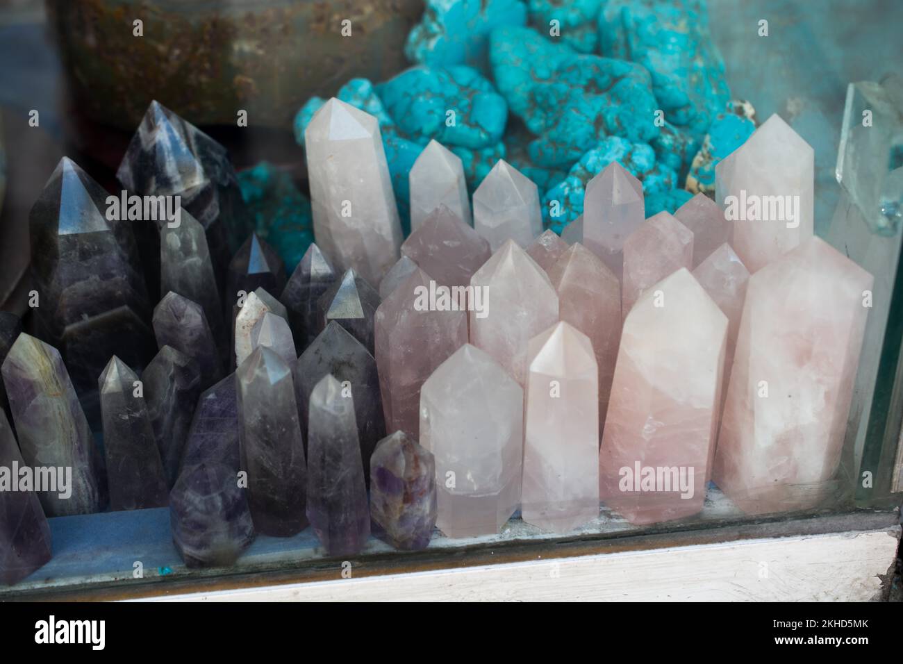 Piece of natural mineral gemstones of a certain type Stock Photo - Alamy