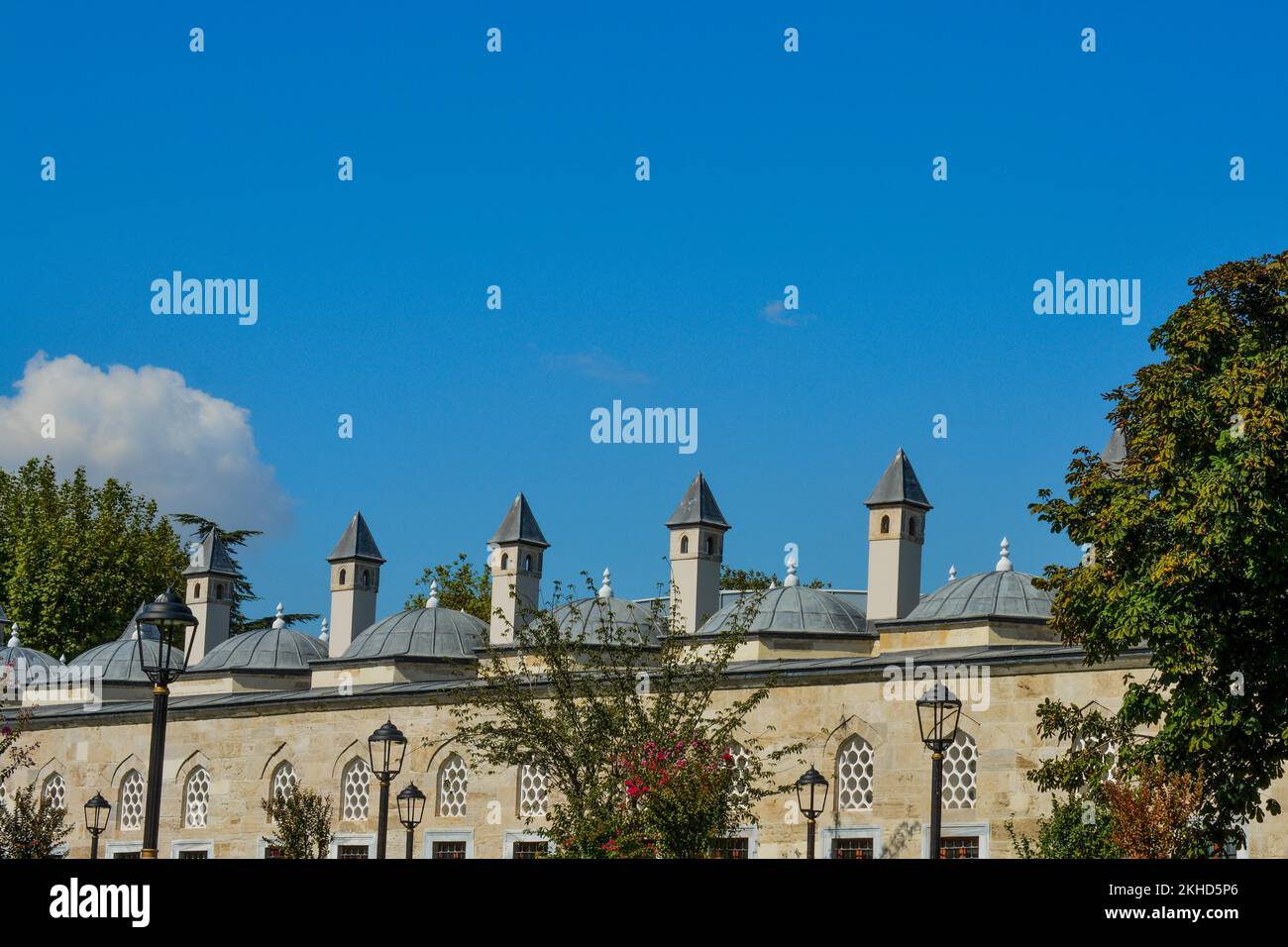 Roof Example of Ottoman Turkish architecture in Istanbul Stock Photo ...