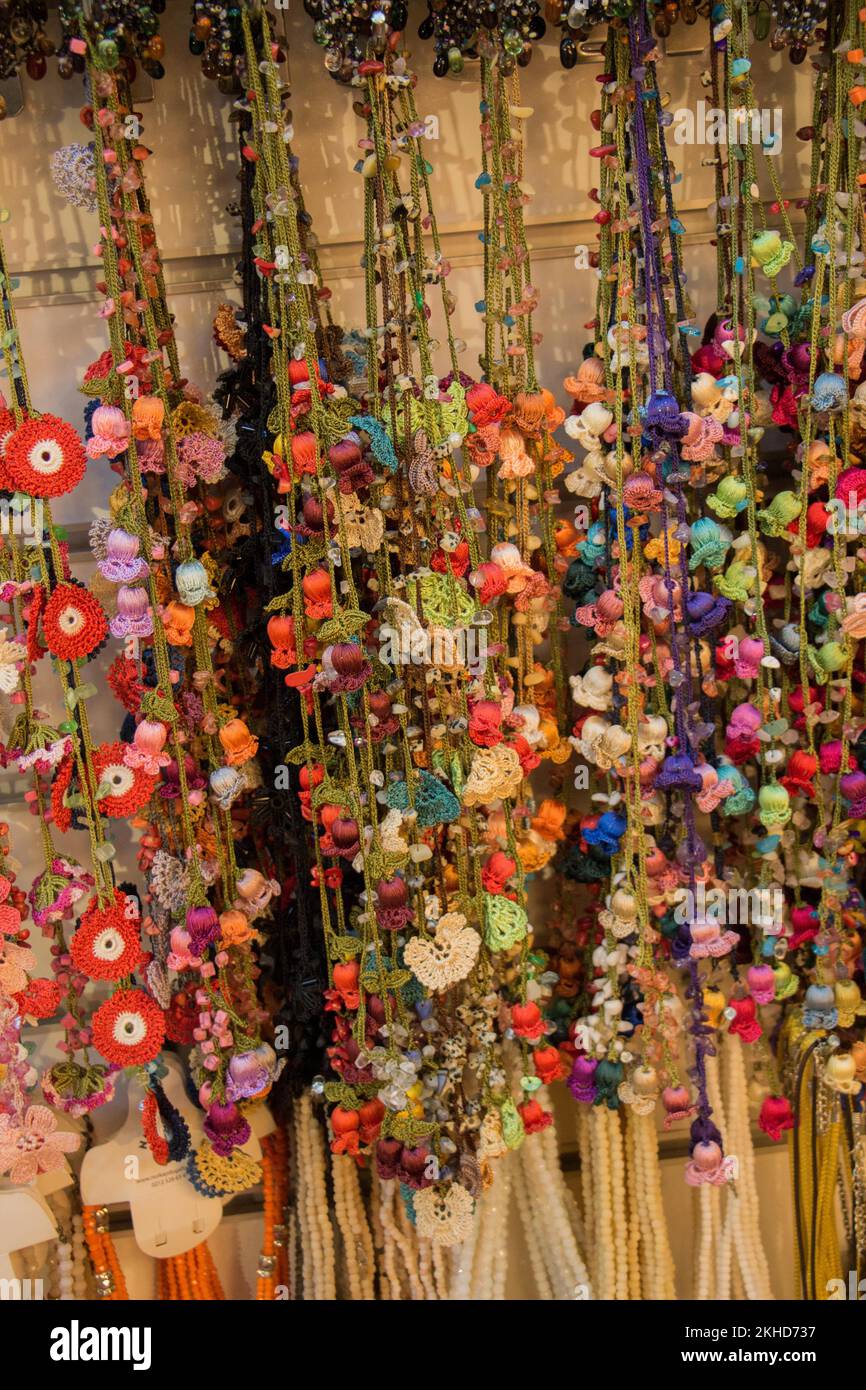 Traditional embroidery for woman scarf and clothes Stock Photo - Alamy