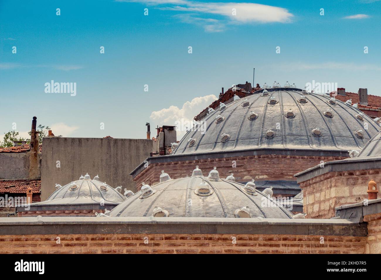 Outer view of dome in Ottoman architecture in, Istanbul, Turkey, Asia ...