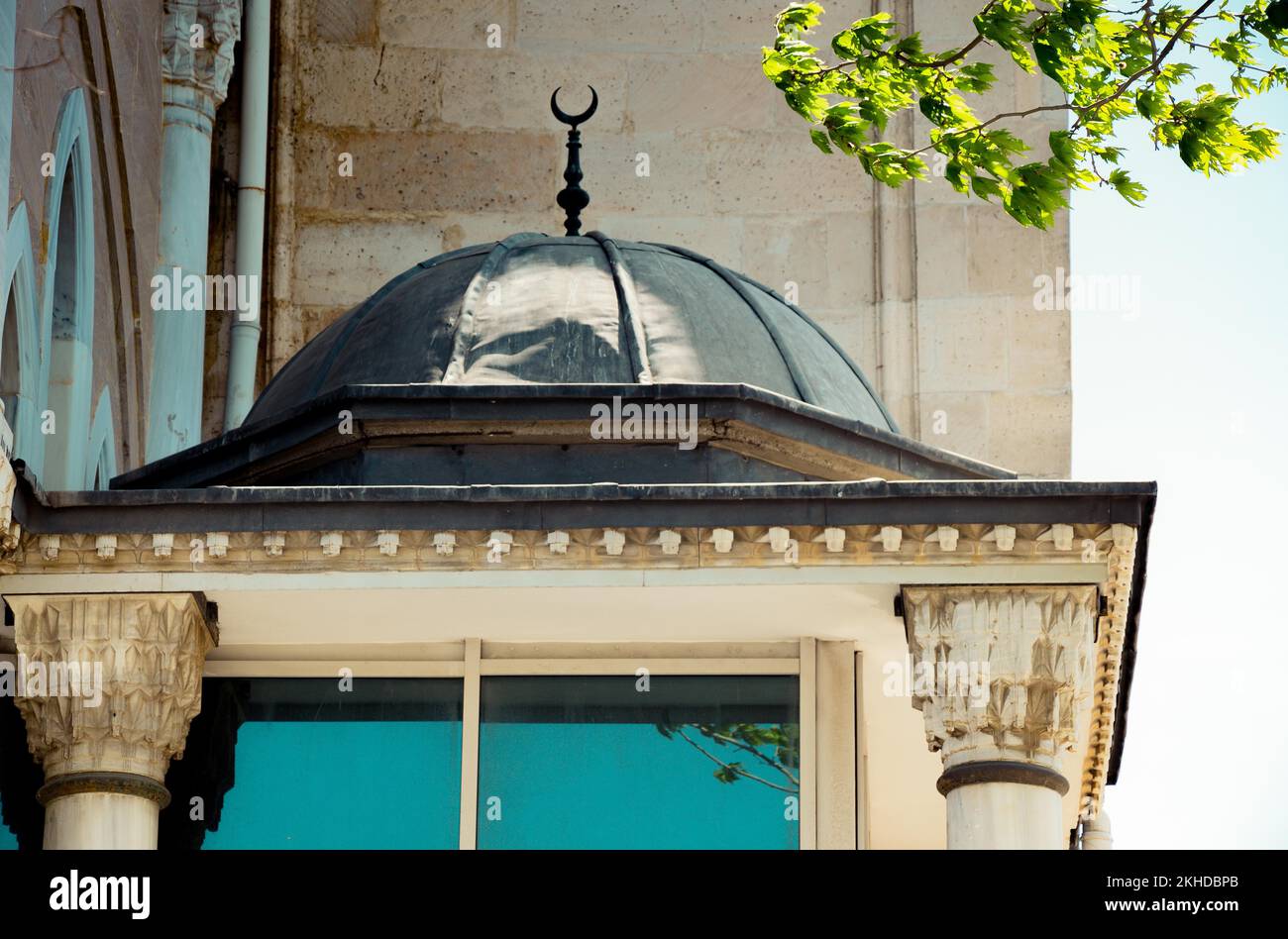 Outer view of dome in Ottoman architecture in, Istanbul, Turkey, Asia ...