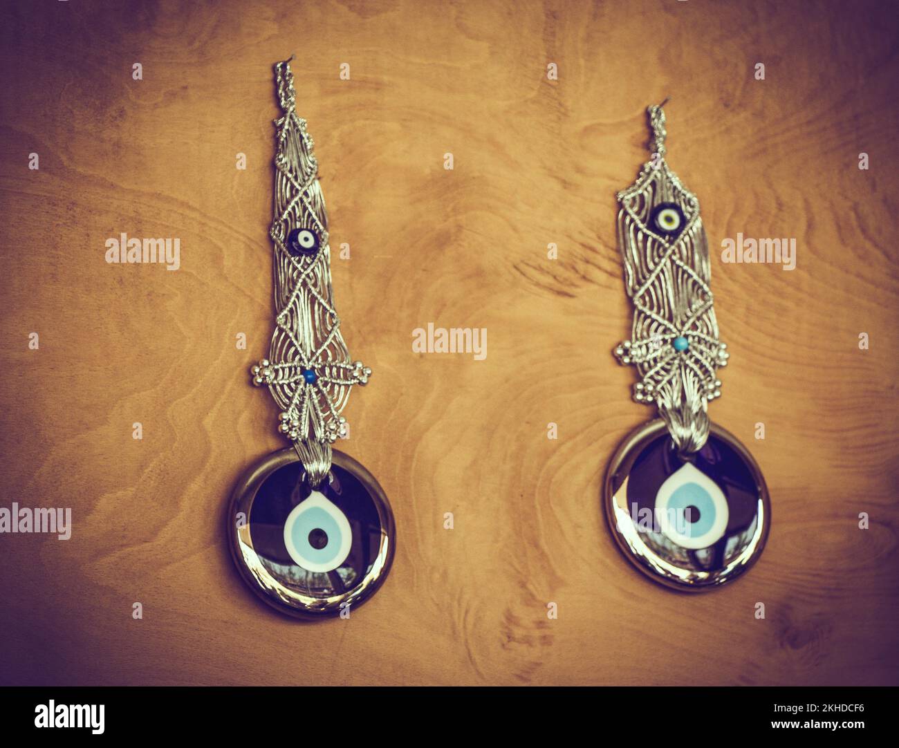 Evil eye bead as Amulet souvenir from Turkey Stock Photo - Alamy