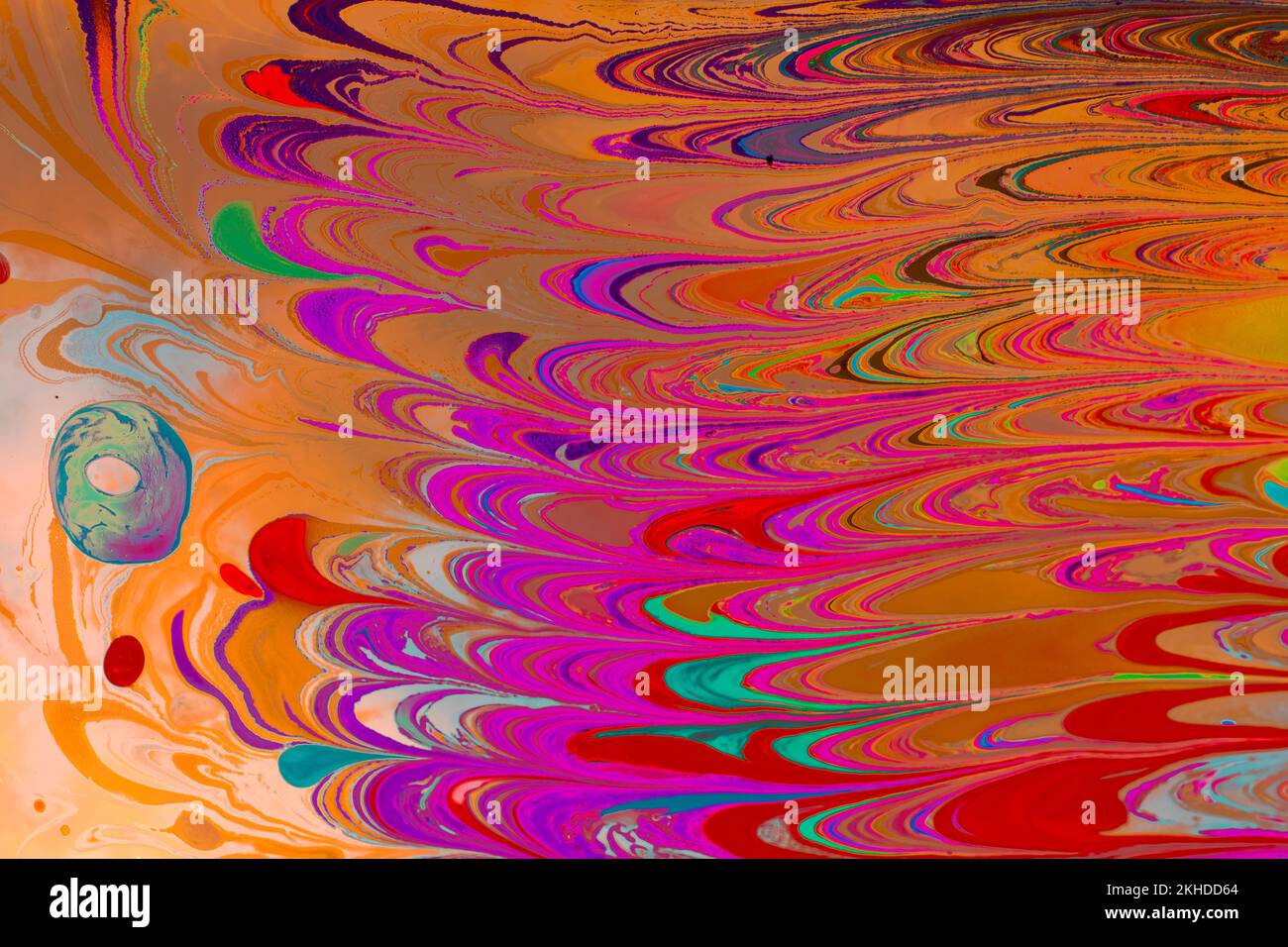 Traditional Ottoman Turkish marbling art patterns as abstract ...