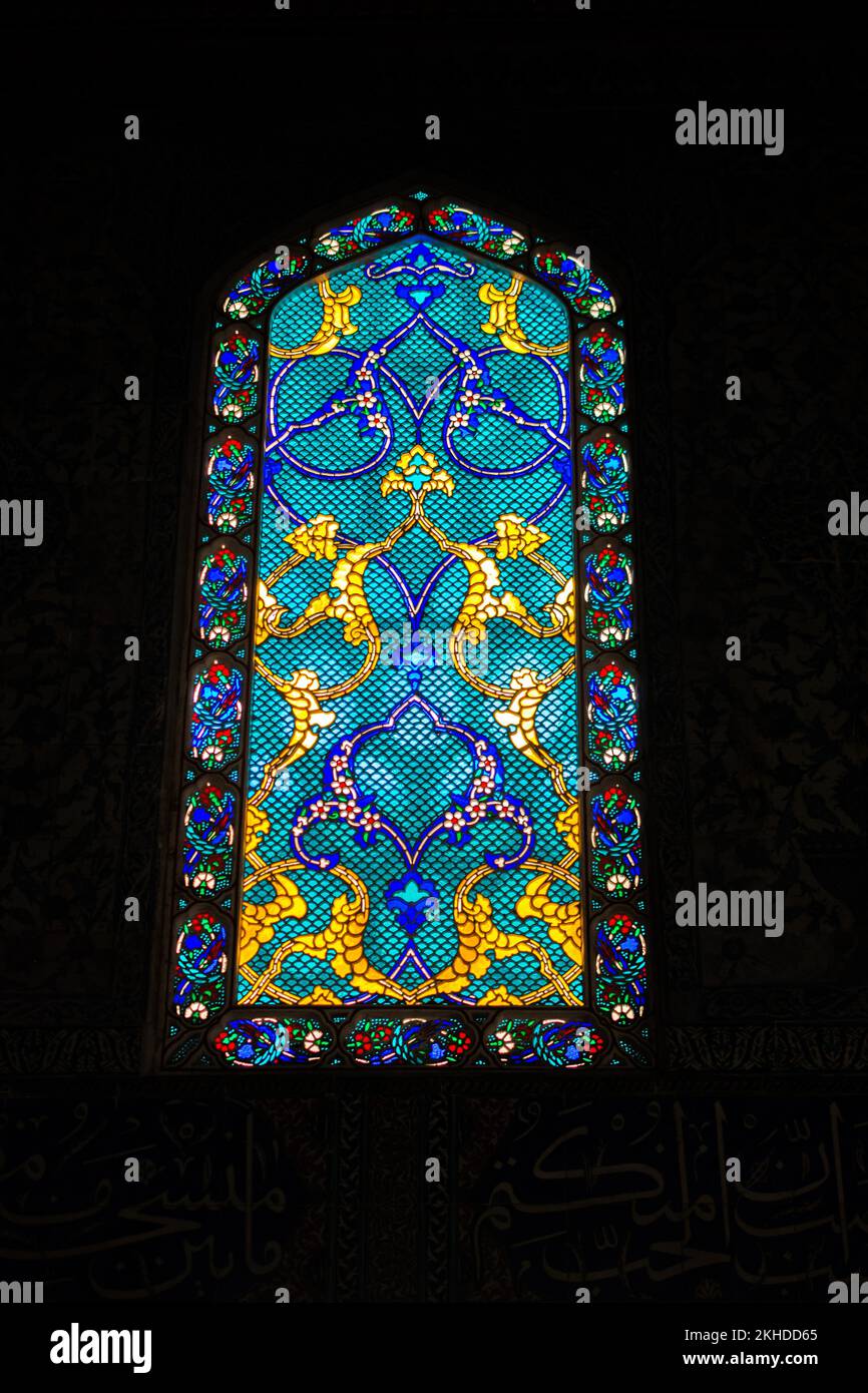 Old window Architecture from the Ottoman times In Istanbul Stock Photo ...